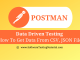 Data Driven Testing In Postman