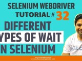 Selenium Webdriver Tutorial 32 Different Types Of Wait In Selenium