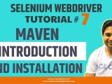Selenium Webdriver Tutorial 7 Maven Introduction And Installation