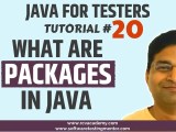 Java For Testers 20 What Are Packages In Java With Examples