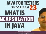 Java For Testers 23 Encapsulation In Java Data Hiding In Java
