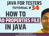 Java For Testers 34 How To Read Data From Properties File Software