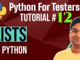 Python For Testers 12 Software Testing Mentor