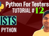 Python For Testers 12 Lists In Python Python Lists Explained