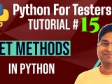 Python For Testers 15 Set Methods In Python Python Set Operations