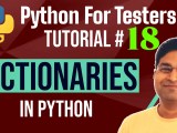 Python For Testers 18 Dictionaries In Python Python Dictionaries