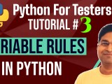 Python For Testers 3 Python Variable Naming Conventions Software