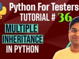 Python For Testers 36 Multiple Inheritance In Python Software