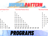 New Character Number Star Patterns Program In Java 2024