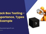Black Box Testing Importance Types Example Software Testing Stuff