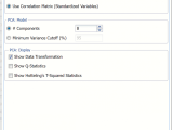 Principal Components Analysis Example Solver