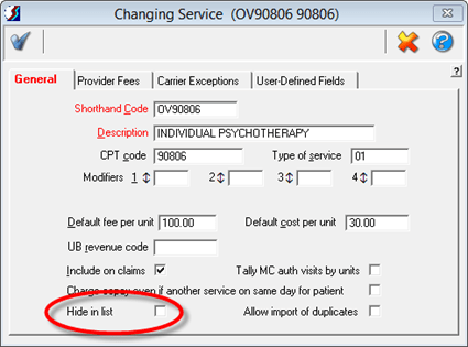 Entering Charges Using New CPT Codes – SOS Resources