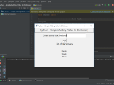 Python Simple Adding Value In Dictionary Sourcecodester