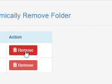 Php Dynamically Remove Folder Sourcecodester