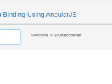 Simple Data Binding Using Angularjs Sourcecodester