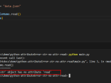 Python Attributeerror Str Object Has No Attribute Read Solved