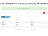 Angularjs Adding Form Fields Dynamically With Php Mysqli Sourcecodester