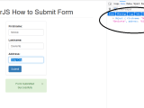 Angularjs How To Submit Form Sourcecodester