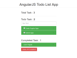 Angularjs Todo List App Sourcecodester
