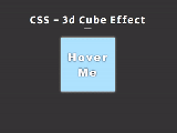 Creating A 3d Cube Effect Using Css Tutorial Sourcecodester