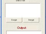 Encrypt And Decrypt A Text Using Vb6 Sourcecodester