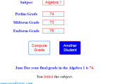 How To Create Grade Solver Using Javascript Sourcecodester