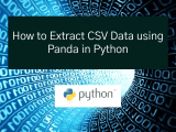 How To Extract Csv Data Using Panda In Python Sourcecodester