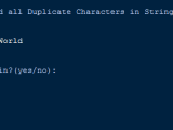 How To Find All Duplicate Characters In String Using Python