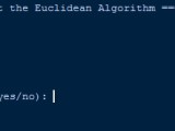 How To Implement The Euclidean Algorithm In Python Sourcecodester