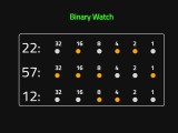 Binary Watch App Using Html Css And Javascript With Source Code