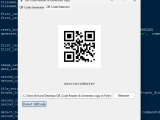 Qr Code Reader Generator App In Python With Source Code Sourcecodester