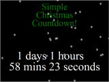 Simple Christmas Countdown Application Using Python With Free Source