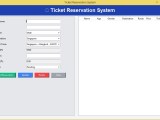 Ticket Reservation System Using Sqlite And Tkinter In Python With