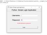 Register Login Form In Python With Source Code Source Code Projects