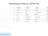 How To Add Append Data To Json File Using Php Sourcecodester