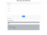 Using Php Curl With Post Data Tutorial Sourcecodester