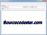 Text Effects In Visual Basic 2008 Block Sourcecodester