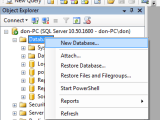 Creating A Database In Sql Server And Connect It To Visual Studio