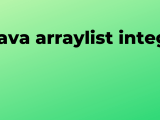 Arraylist Integer Min Value Sourcetrail