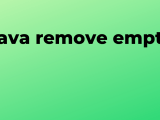 Remove Empty Lines From String Sourcetrail