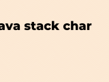 Stack Char Sourcetrail