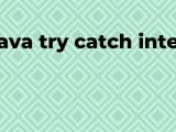 Try Catch Integer Parseint Sourcetrail