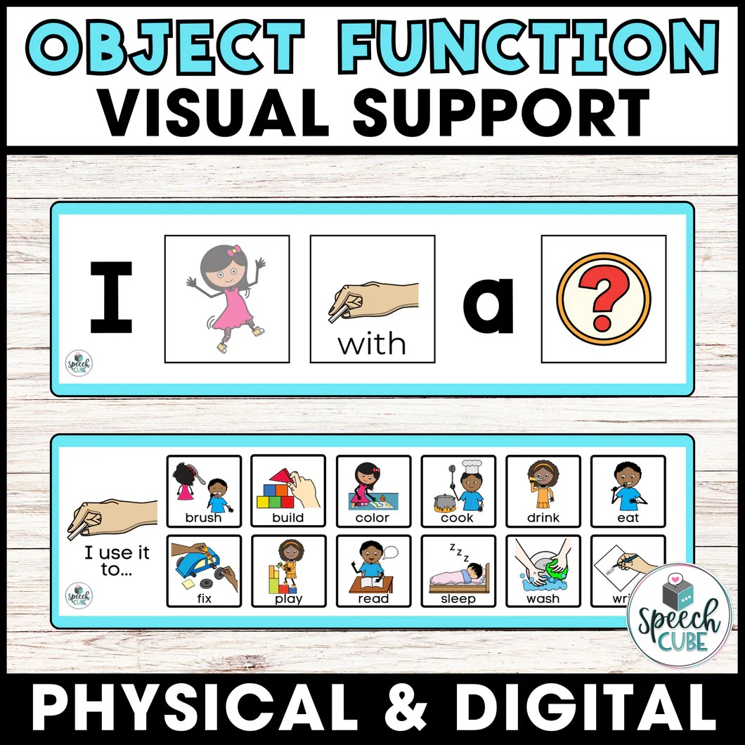 Object Function Visual Speech Cube