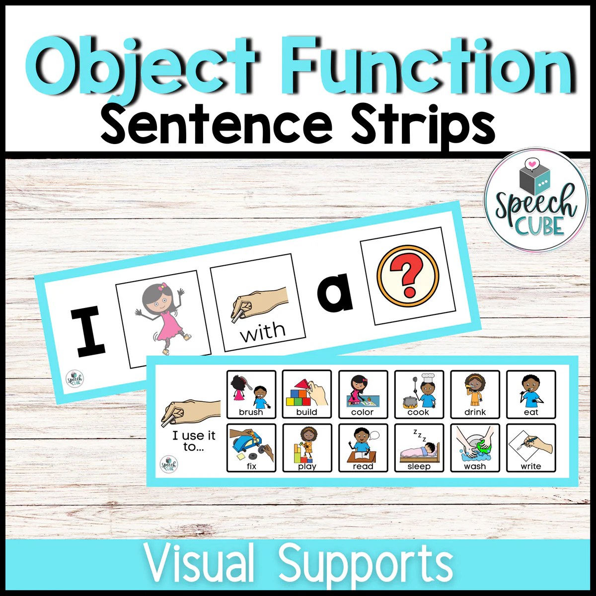 Object Function Visual Speech Cube
