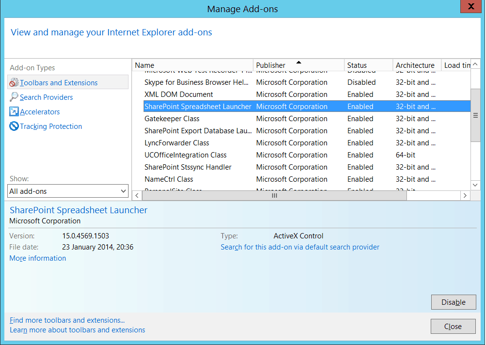 Cannot Import Spreadsheet Into Sharepoint This Feature Requires A Browser That Supports Activex