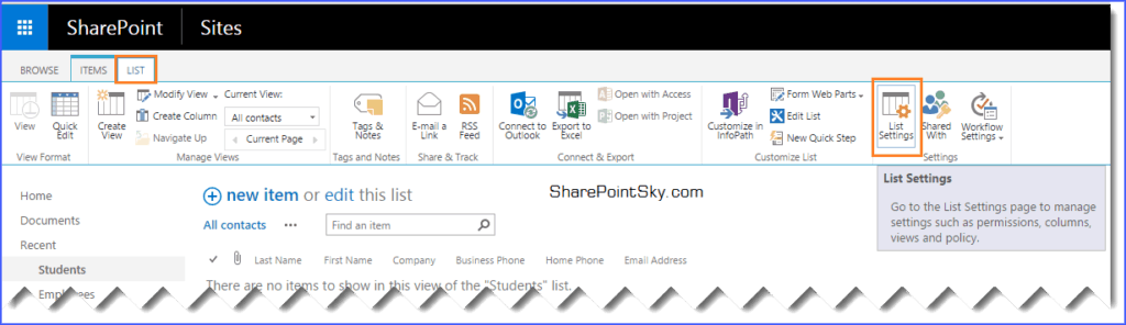What is a SharePoint list (Create a List in SharePoint Online) - SPGuides