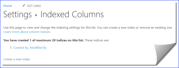 SharePoint Index Column - Complete tutorial - SPGuides