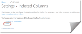 SharePoint Index Column - Complete tutorial - SPGuides