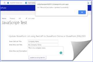 SharePoint Rest API [Complete Tutorial With Examples] - SharePoint ...