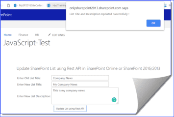 SharePoint Rest API [Complete Tutorial With Examples] - SharePoint & Microsoft Power Platform ...